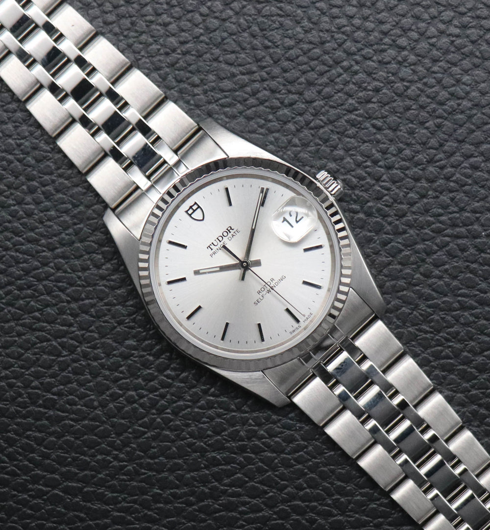 Tudor Prince Date 74034 Silver Dial 2021 Papers