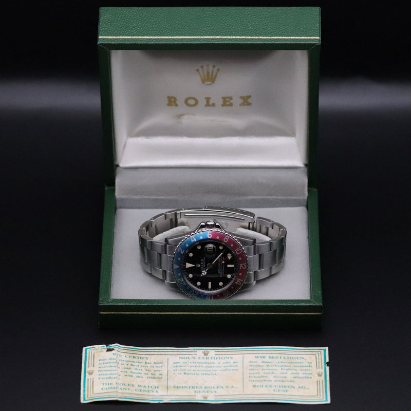 Rolex GMT-Master 1675 MK1 – Vintage Chronos Germany